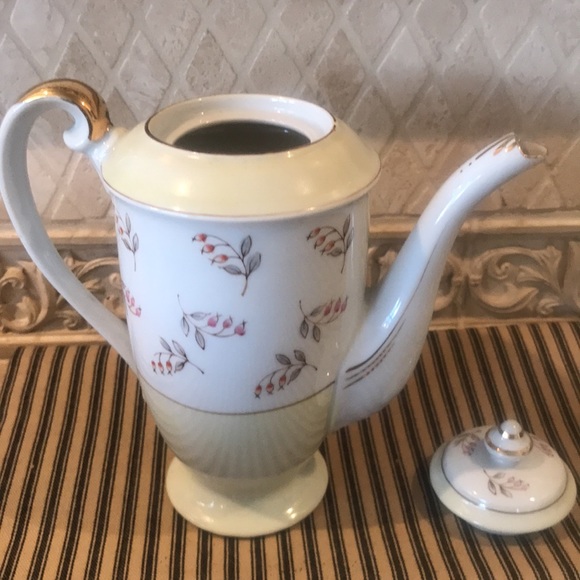 M.K. | Dining | Antique China Floral Design Tea Pot Made In Japan ...